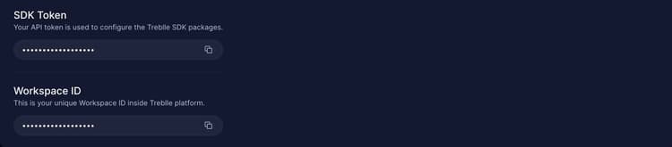 Workspace Settings – Treblle documentation